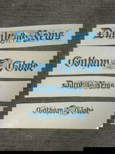 Smeat Prop Labels From Waterworld Auction