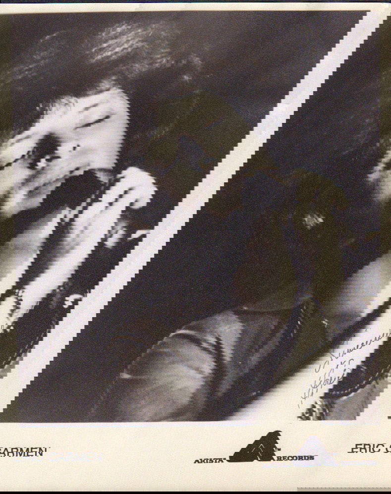 Eric Carmen Signed Photo Auction