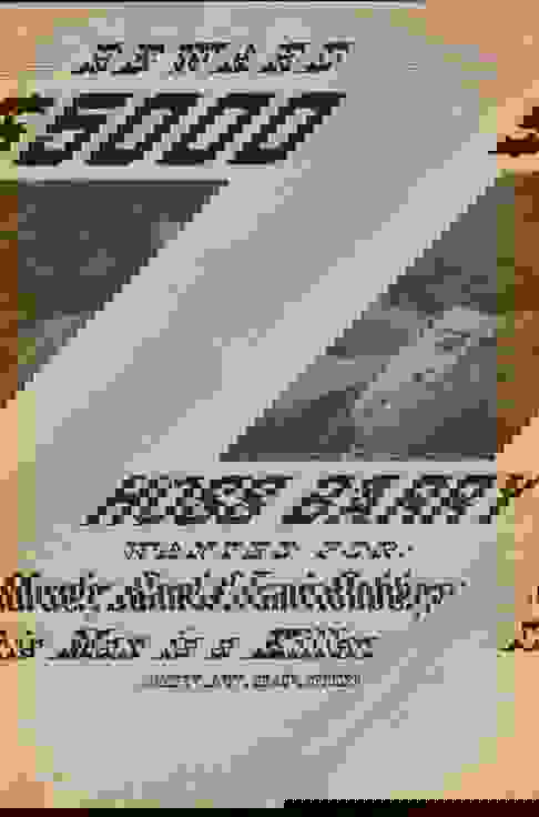 Gunsmoke Prop Wanted Poster Auction