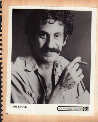 Jim Croce Signed Photograph