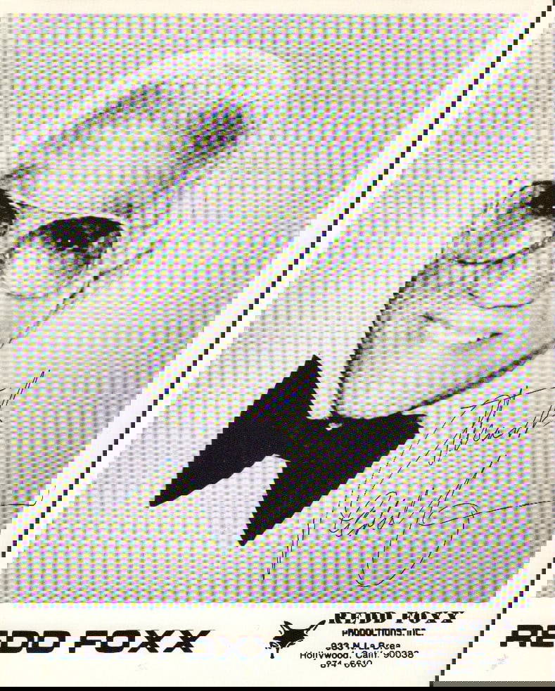 Redd Fox Signed Photograph Auction