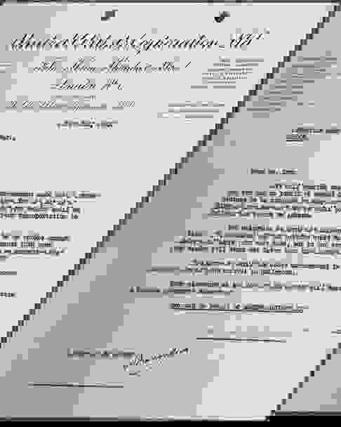 Frederick Kerr Baron Frankenstein Rare Signed Contract Auction