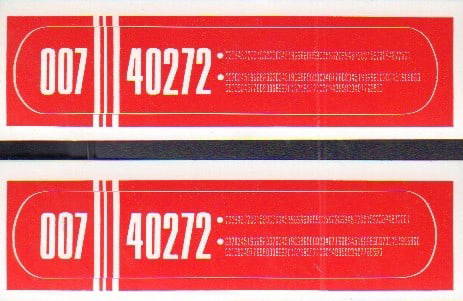 Star Trek Next Gen Prop Enterprise Decals