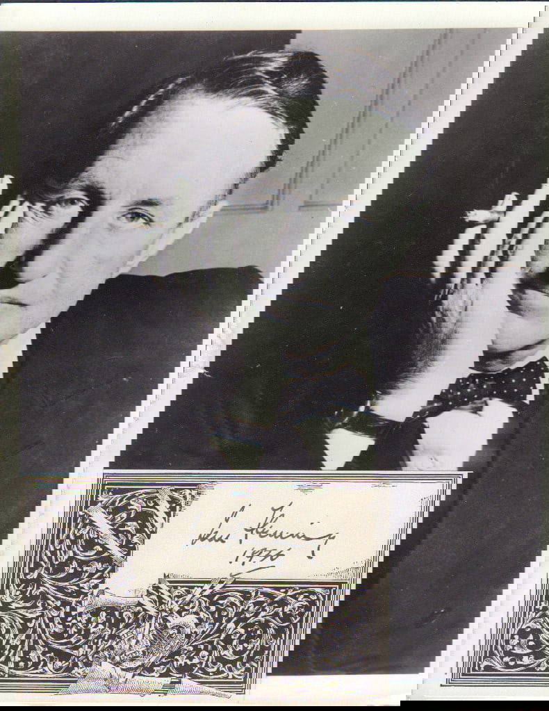 Ian Flemming Signature Creator James Bond Auction