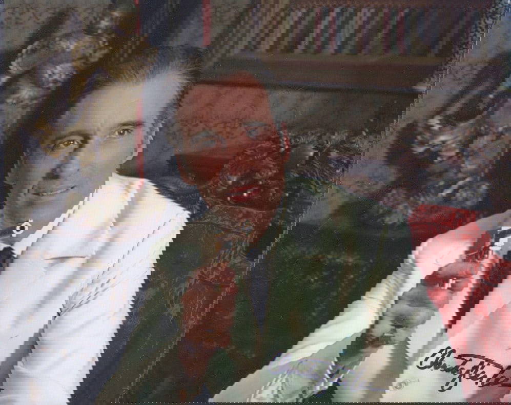 Christopher Lee Signed James Bond Photograph Auction