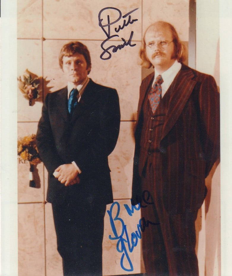 Bruce Glover And Potter Smith Signed Villains In James Bond Photograph ...