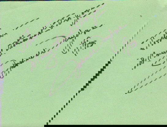 John Wayne Signature Auction