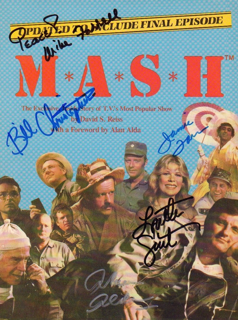 Mash Book Signed Auction