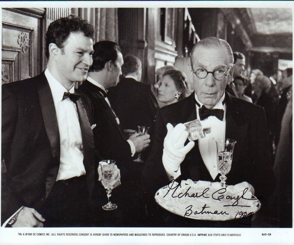 Michael Gough Signed Photograph Auction