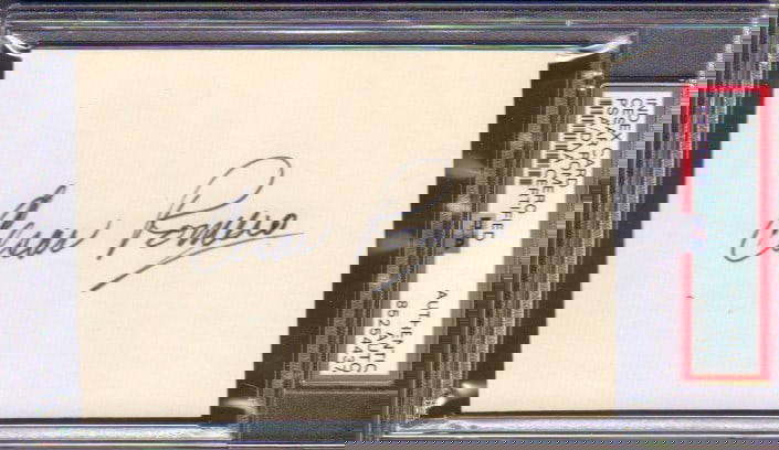Cesar Romero Signature Psa Slabbed Auction