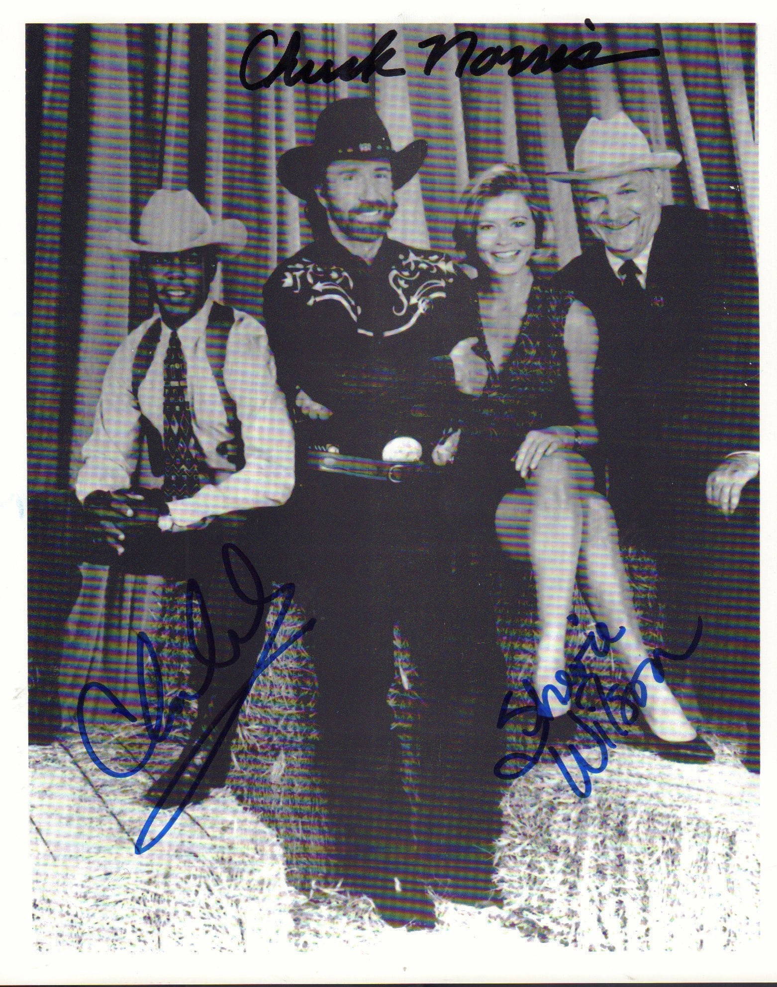 Walker Texas Ranger Cast Signed Photograph Auction