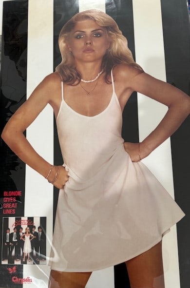Blondie Original Early Concert Poster Auction