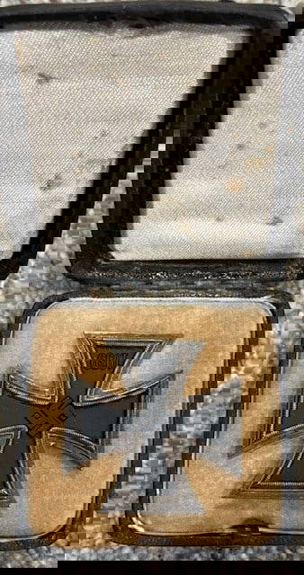 Iron Cross Award In Rare Original Box - Jul 27, 2025 | Piece Of The ...