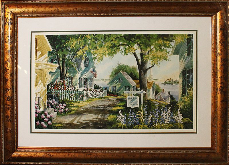 Patchell Olson Limited Edition Lithograph Street View