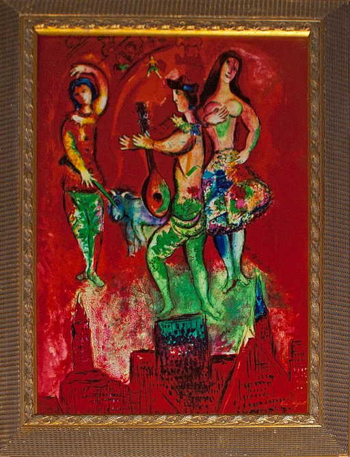 Marc Chagall Limited Edition Lithograph Carmen