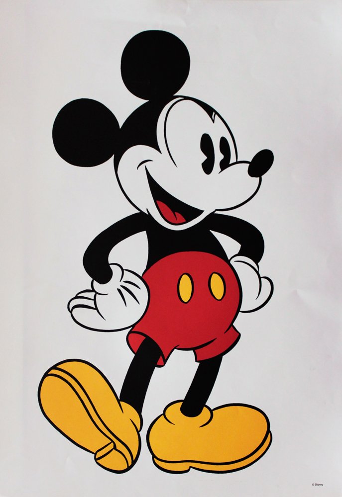 Mickey Mouse Lithograph