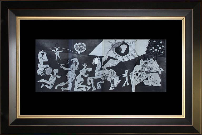 Pablo Picasso Original Etching Heliogravure Printed In