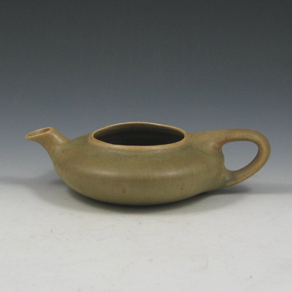 458: Clifton Crystal Patina Squat Teapot