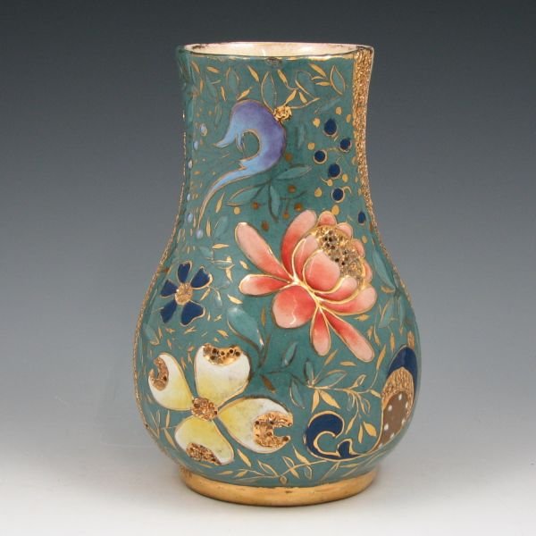 1027: William Dell Ca. 1891 Cincinnati Art Pottery Vase