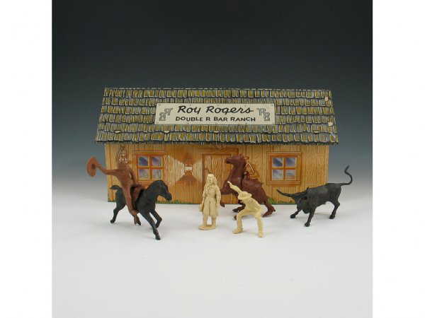 304: Roy Rogers Rodeo Double R Bar Ranch Toy Set