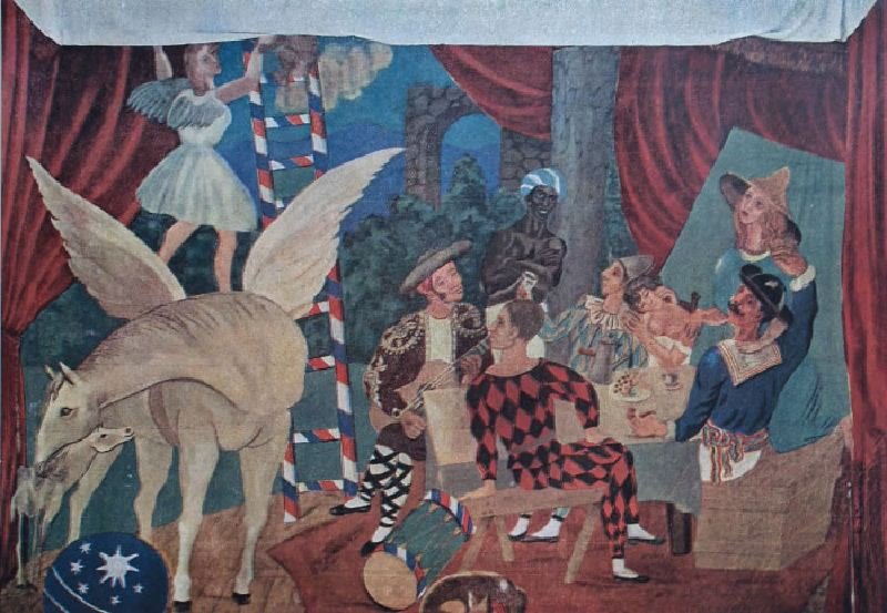 Rideau De Parade by Pablo Picasso - Lithographic - Oct 05, 2013 | Art ...