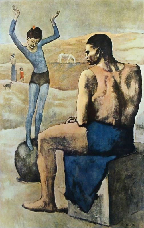 Young Acrobat On a Ball by Pablo Picasso - Lithographic