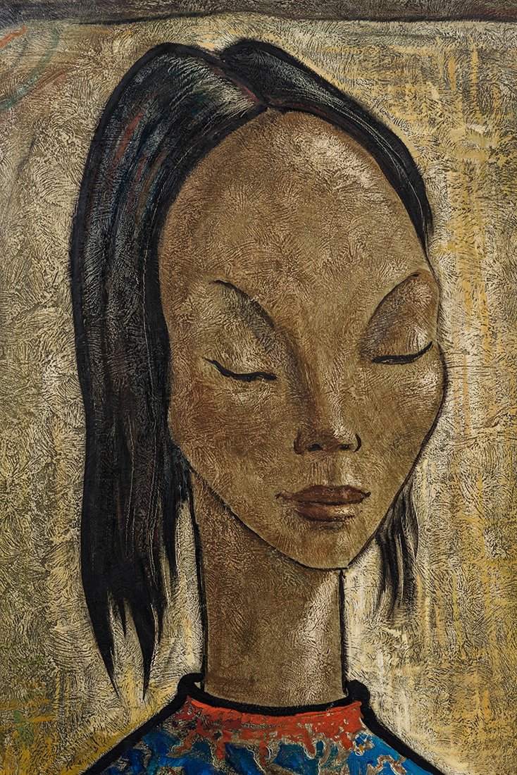 Angel Botello (1913-1986) Portrait