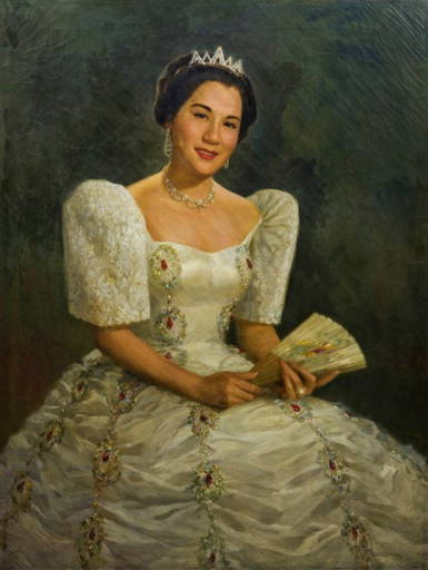 Fernando Amorsolo (filipino 1892 1972) Sonia Lim, 1958