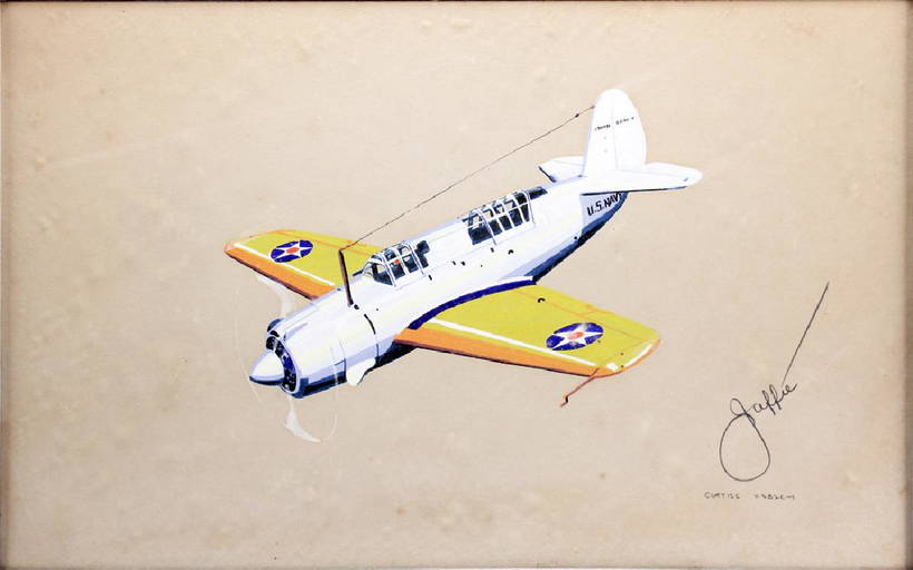 Harry Jaffee (american 1922 1985) Gouache On Paper