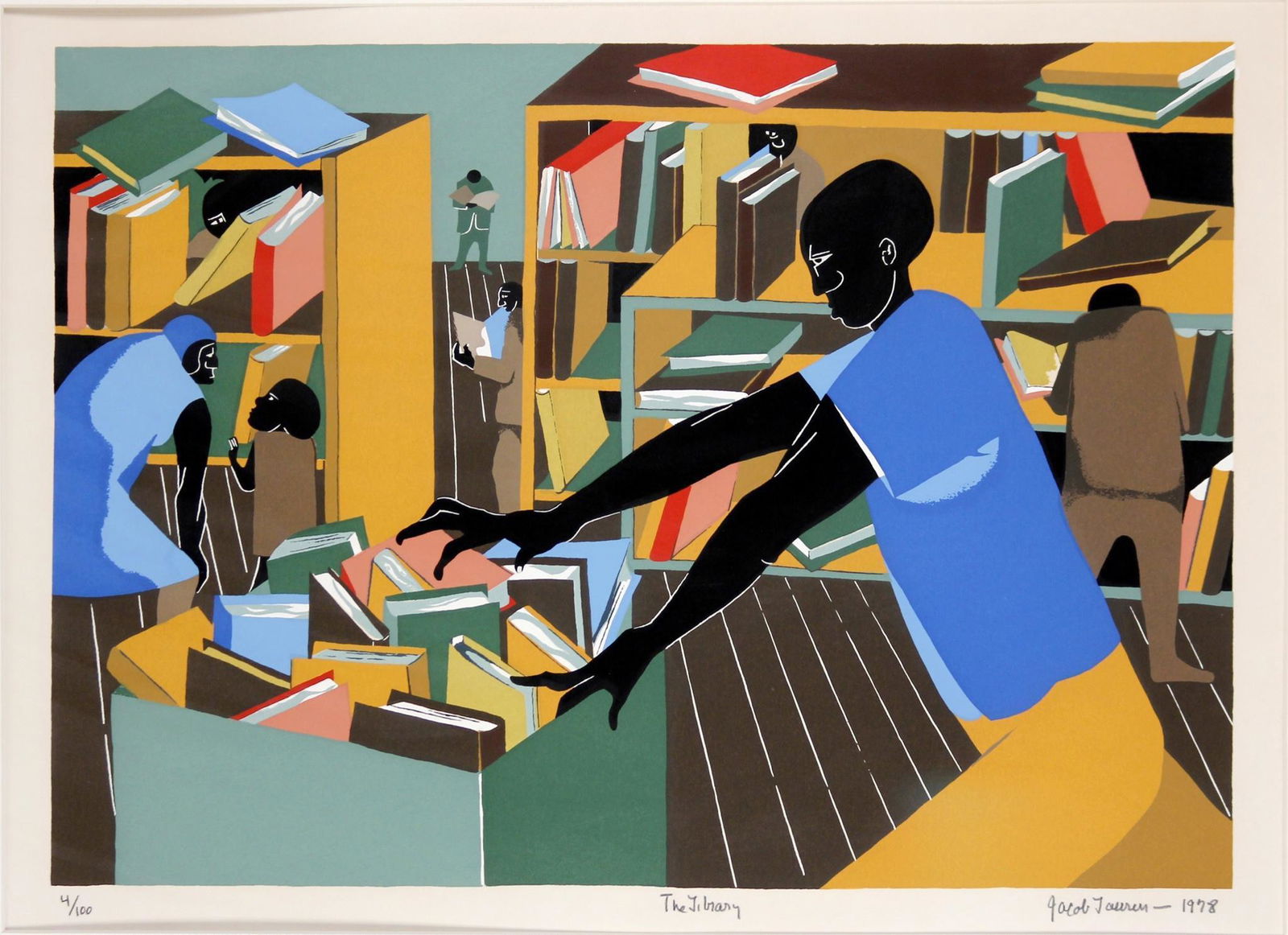 Jacob Armstead Lawrence (American 1917-2000) Print The - Oct 12, 2019 ...