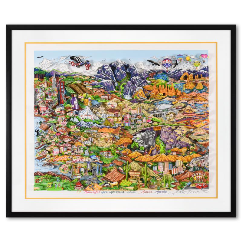 Charles Fazzino O Beautiful For Spacious