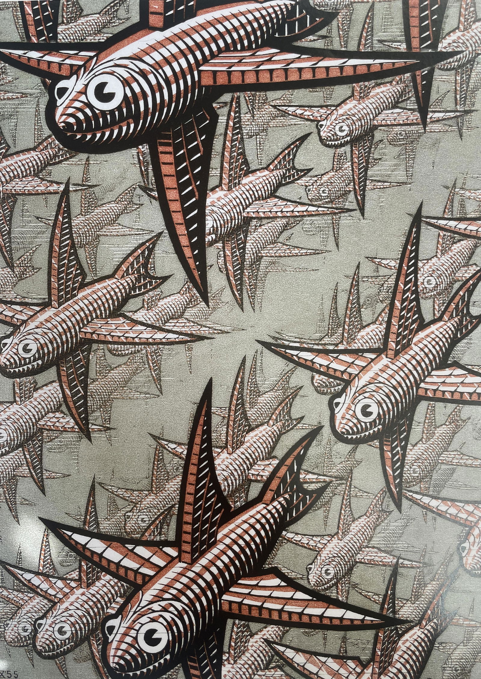 M.c. Escher "depth" Print