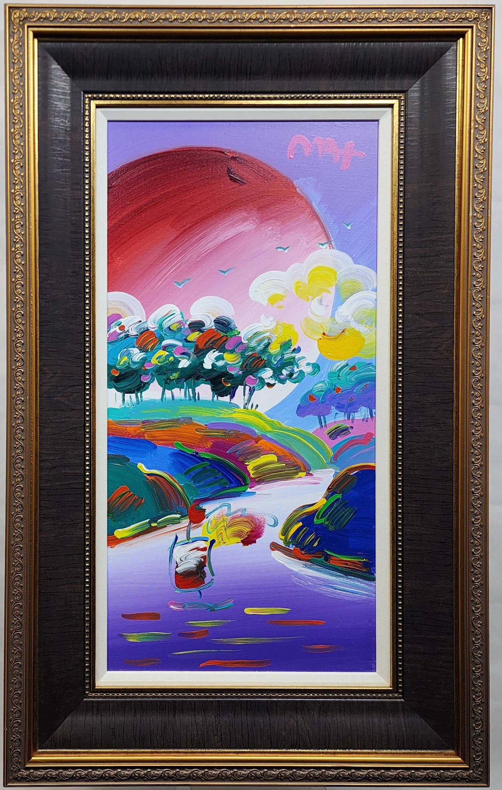 Buy Peter Max - Without Borders Detail Ver. Iii - Framed Original ...