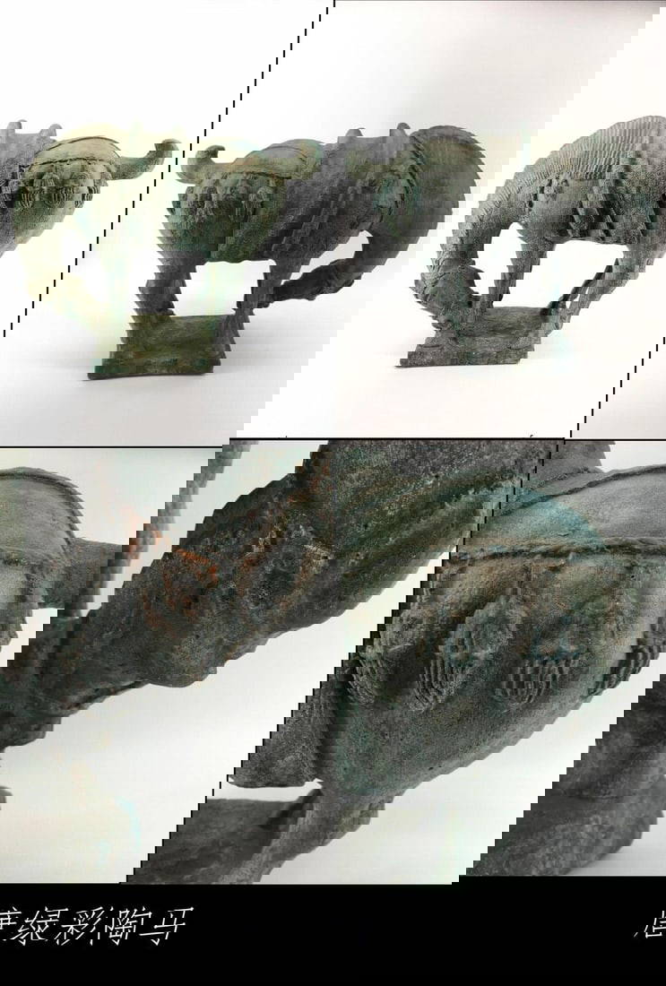 7c Tang Dynasty, A Painted Pottery Figure Of A Horse Auction