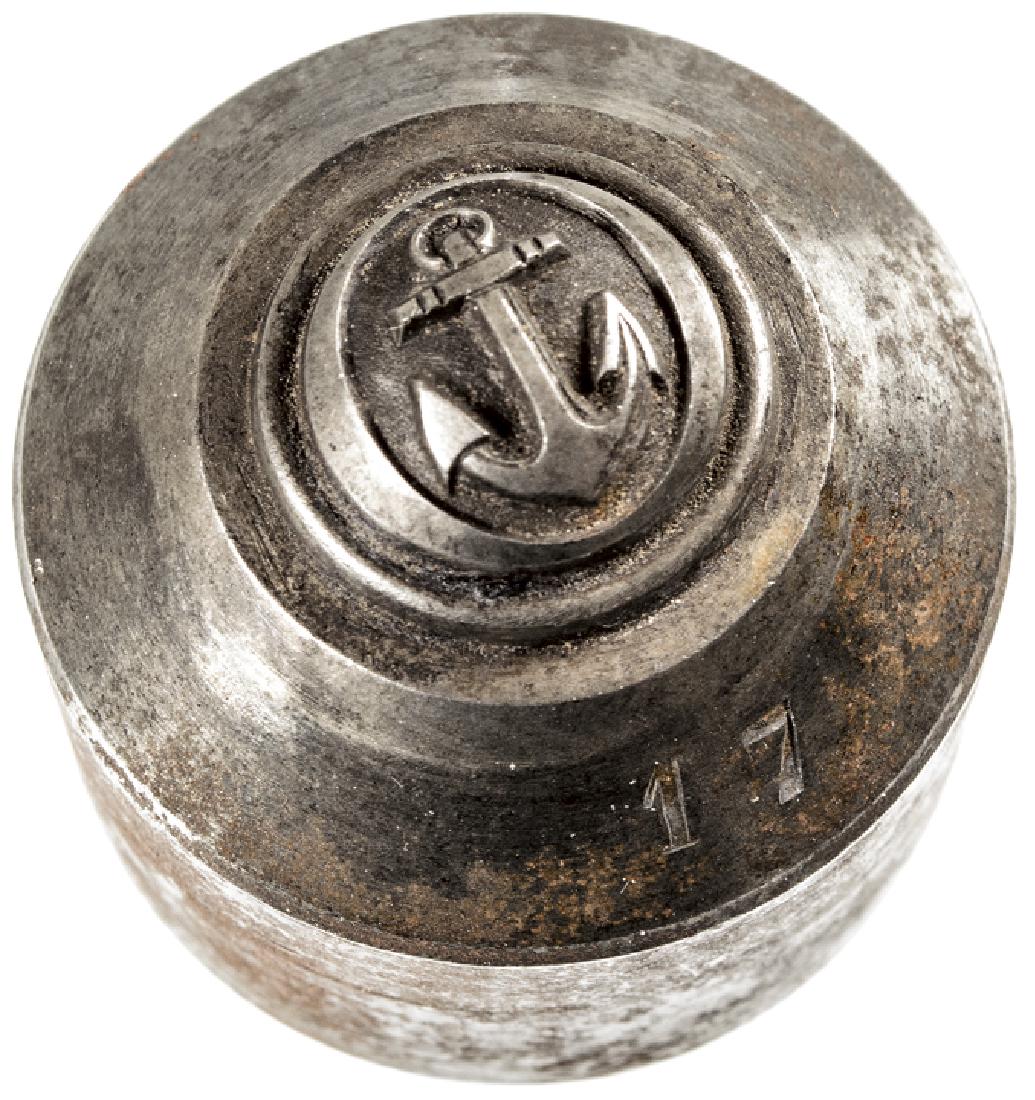 1860s Civil War Original Navy Button Die From Scoville