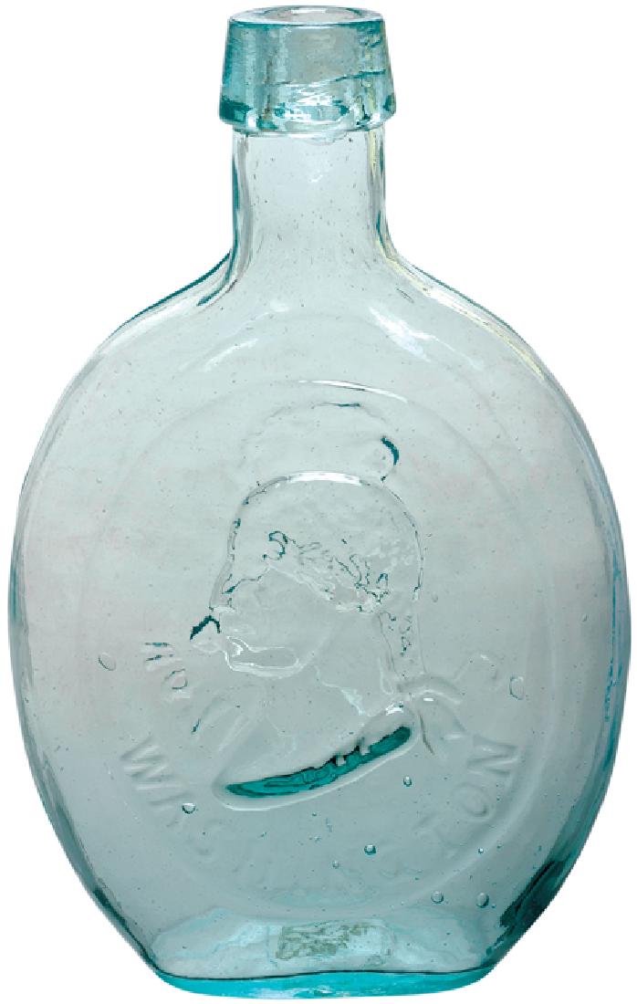 c 1848 Zachary Taylor / George Washington Flask