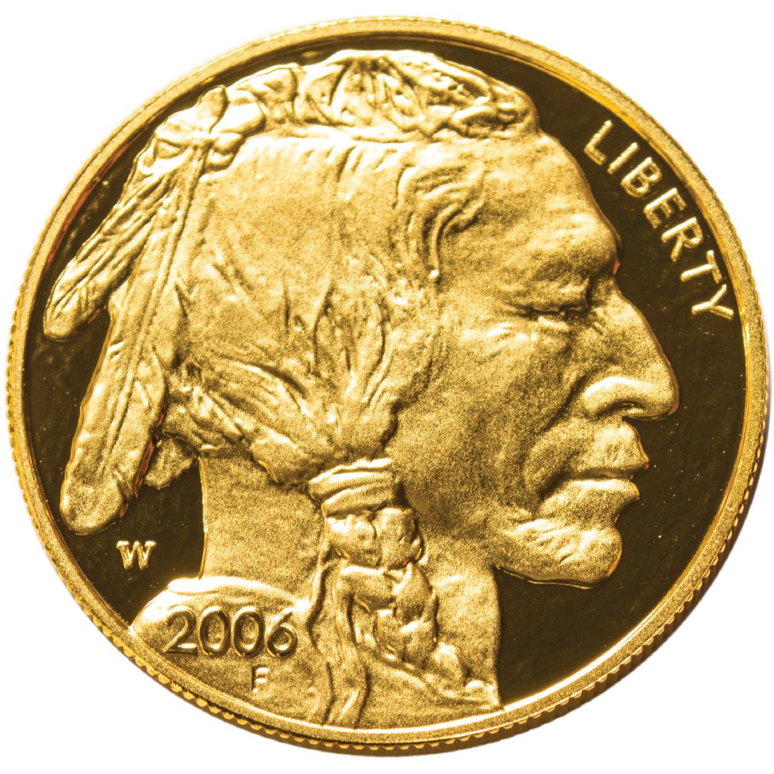 2006 American Buffalo, 1 Oz. $50 U.s. Gold Proof