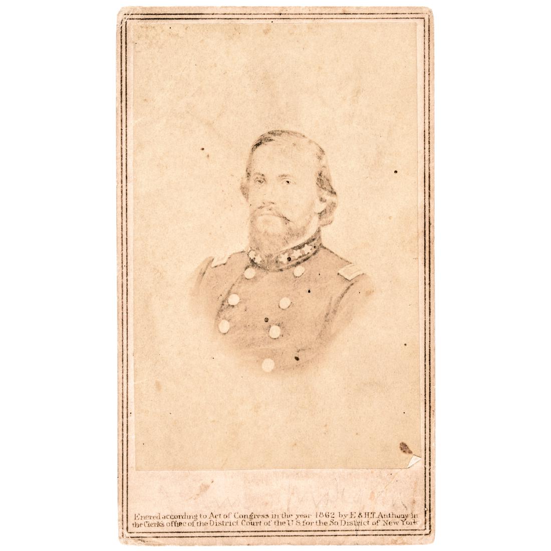 1862 CDV Confederate General John Hunt Morgan