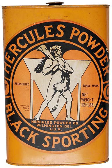 C.1912 Hercules Powder Gunpowder Can