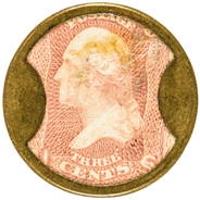 Encased Postage Stamp EP-84 5 LORD + TAYLOR R-7 - Feb 23, 2019 | Early American History Auctions ...