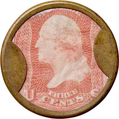 Encased Postage Stamps 3¢, BURNETTS EXTRACTS - May 03, 2008 | Early ...