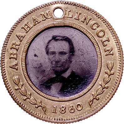1860 Presidential Campaign, Lincoln Ferrotype