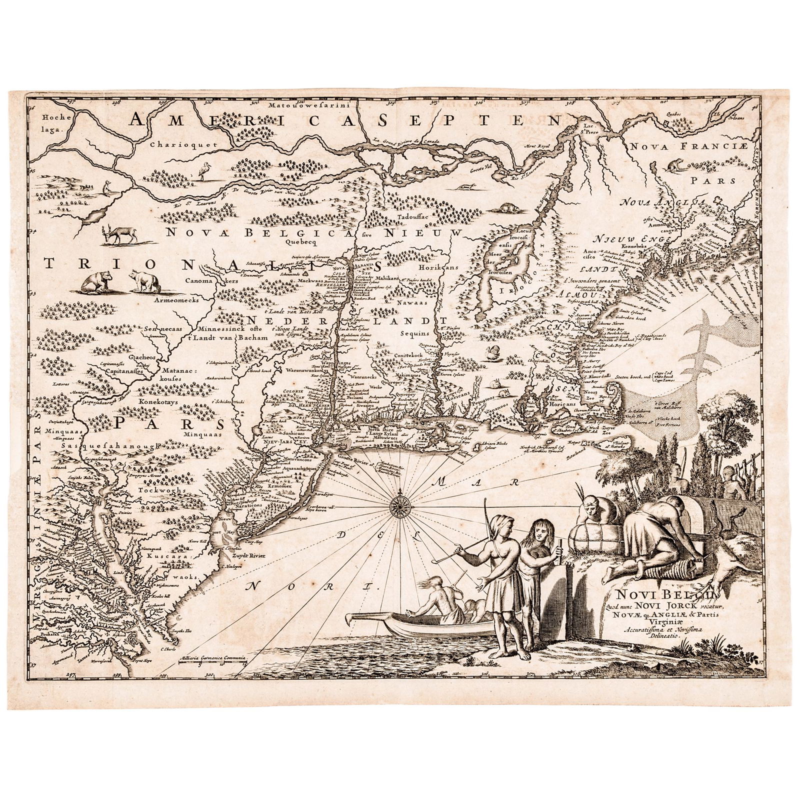 c 1670 North America Map: NOVI BELGII, QUOD NUNC NOVI - Mar 21, 2020 ...