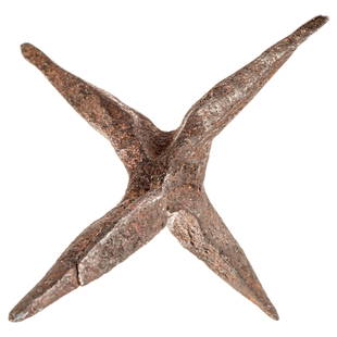 C 1775 Revolutionary War Hand Made Caltrop/spike