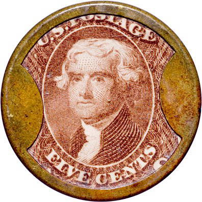 Encased Postage Stamps, 5¢, JOHN SHILLITO and CO. - Aug 23, 2008 | Early American History ...