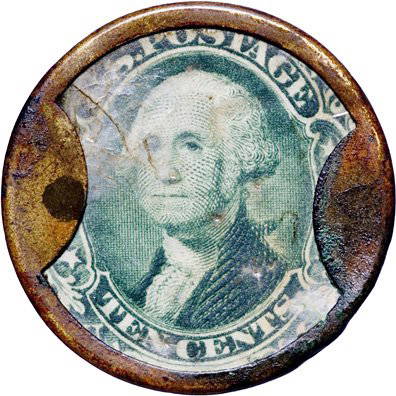Encased Postage Stamps, 10¢, H.A. COOK - Aug 23, 2008 | Early American ...