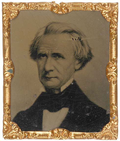 2601: Civil War, Tintype of Simon Cameron