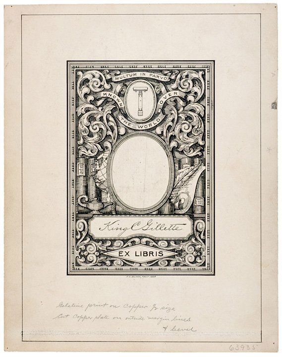 5022: KING GILLETTE, Inventor of the safety razor