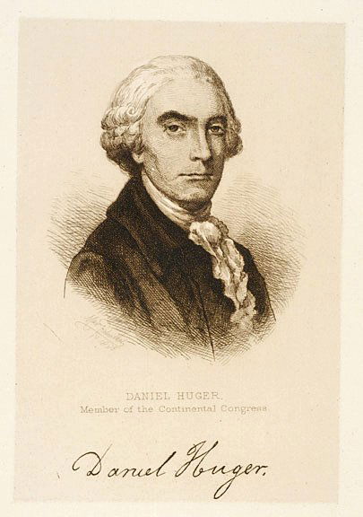 2050: DANIEL HUGER, Max Rosenthal Engraving