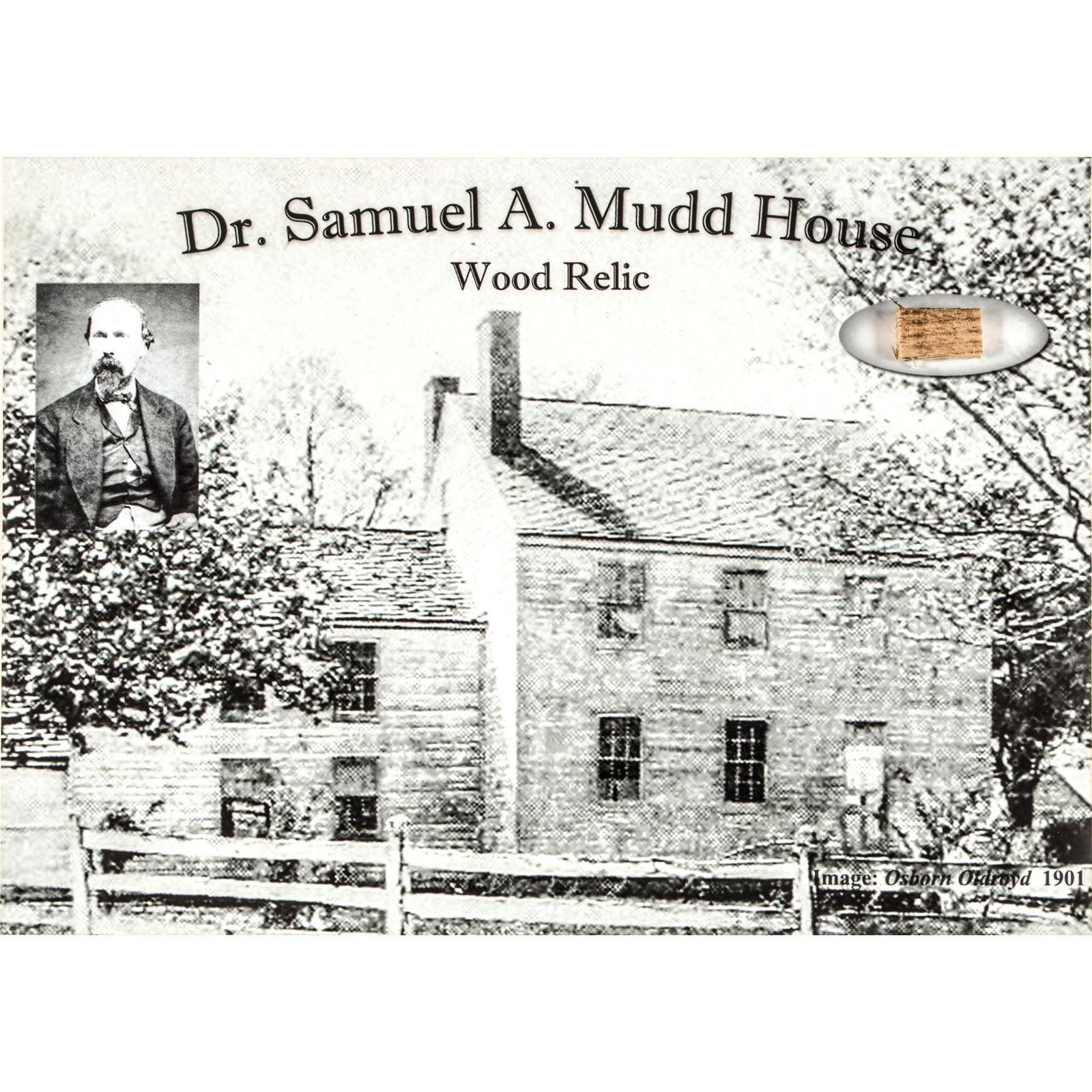 Rare Dr. Samuel Mudd Lincoln Assassination Relic